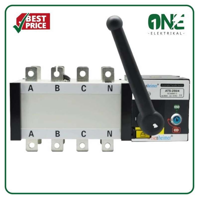 Jual Change Over Switch 4 P 250a Motorized Cos Ohm Saklar 250 A Di Seller One Electrical ...