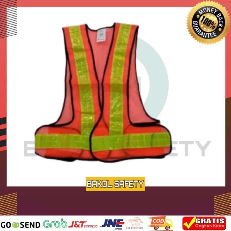 Promo Rompi Safety Jaring Proyek Model V Original - Multicolor Diskon ...