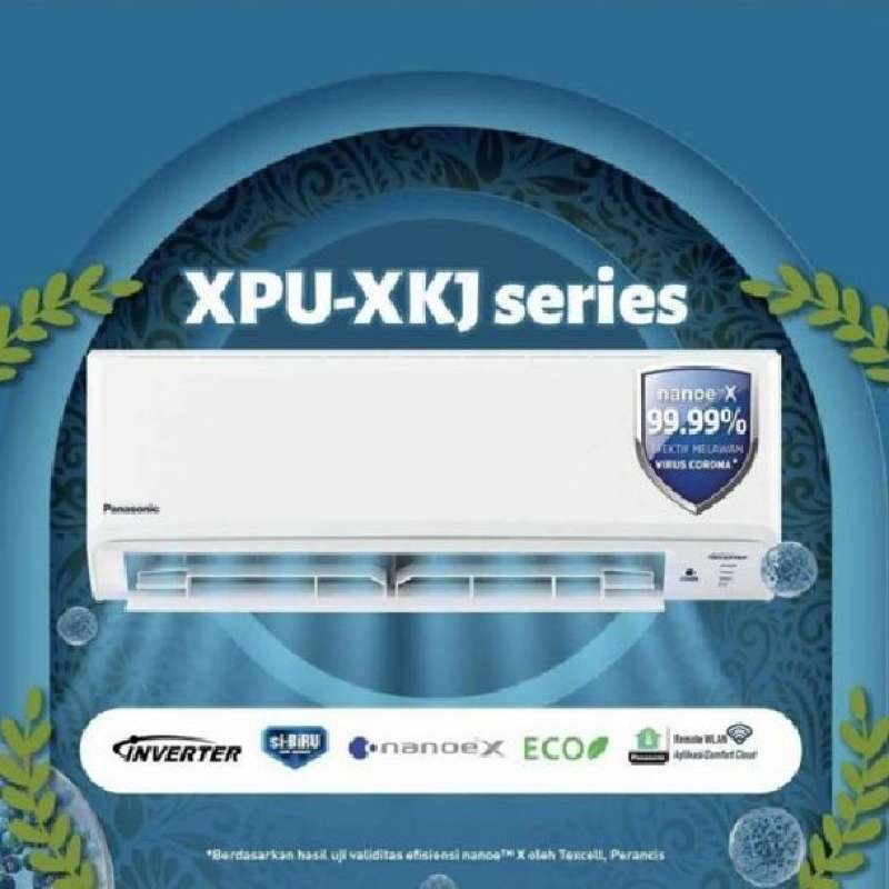 Jual Panasonic AC 1 1/2 PK XPU 12 XKJ Inverter Nanoe di Seller MULIA ...