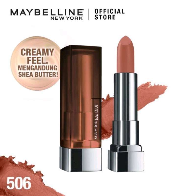 Jual Maybelline Color Sensational The Creamy Mattes - 506 Toasted Brown ...