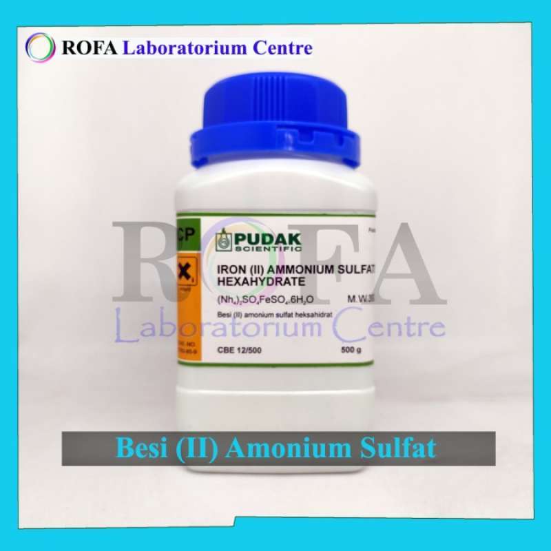 Jual Besi (II) Amonium Sulfat Heksahidrat di Seller Anes Medika Center ...