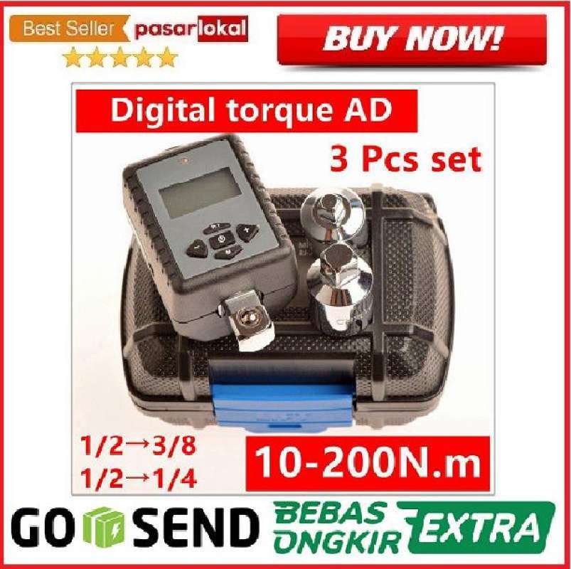 Jual Kunci Momen Torsi Digital Torque Adapter Wrench Torque Wrenc Ban ...