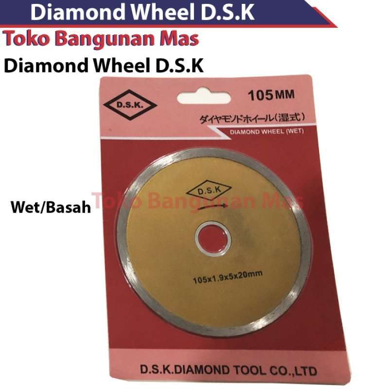 Promo Diamond Wheel DSK Mata Potong Keramik DSK Pisau Potong Keramik ...