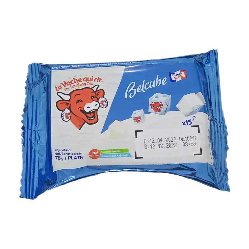Jual The Laughing Cow Belcube Cheese 78gr - 15 cubes di Seller Nature's ...