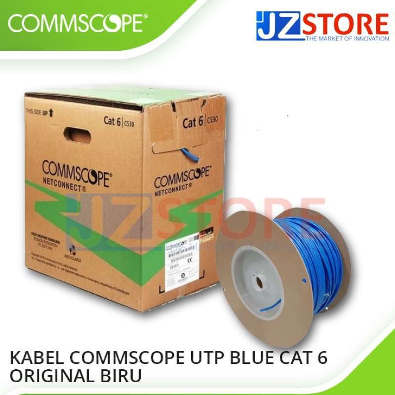 Jual Commscope Kabel LAN UTP Cat6 Indoor / Kabel AMP Cat6 indoor di ...