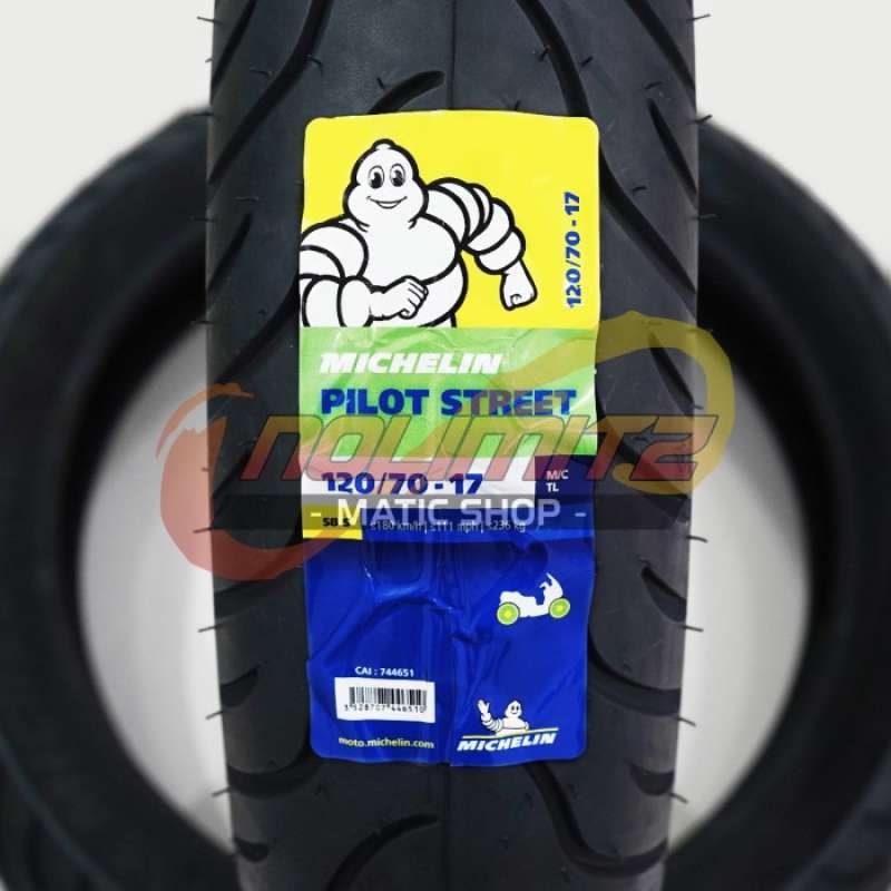 Promo Ban Motor Tubeless Michelin Pilot Street 120/70 - 17 Vixion R15 ...