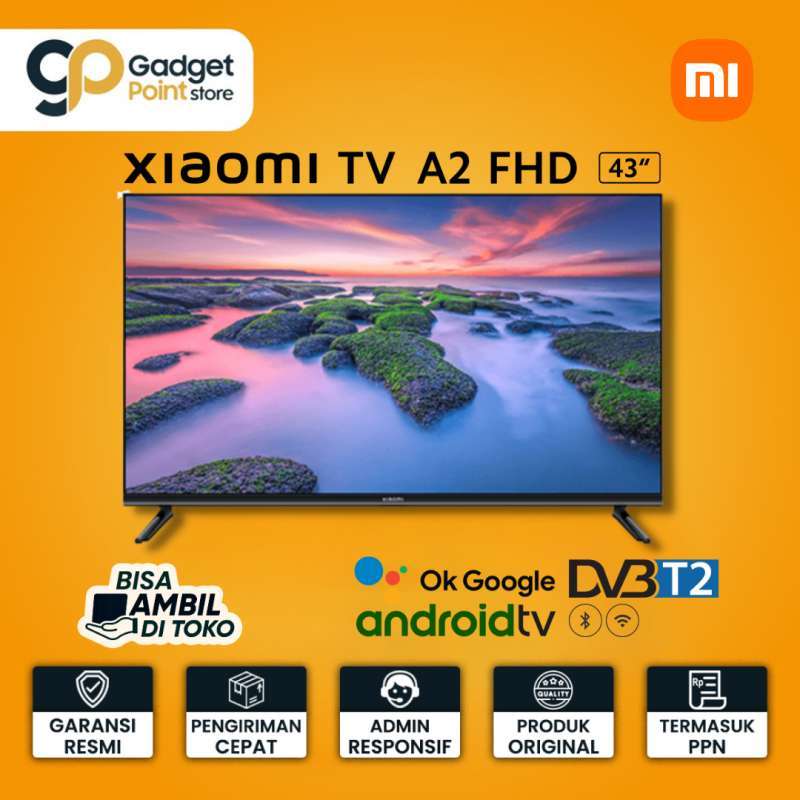 Jual Xiaomi Mi TV A2 43 Inch FHD Dolby Vision Android TV - Garansi ...
