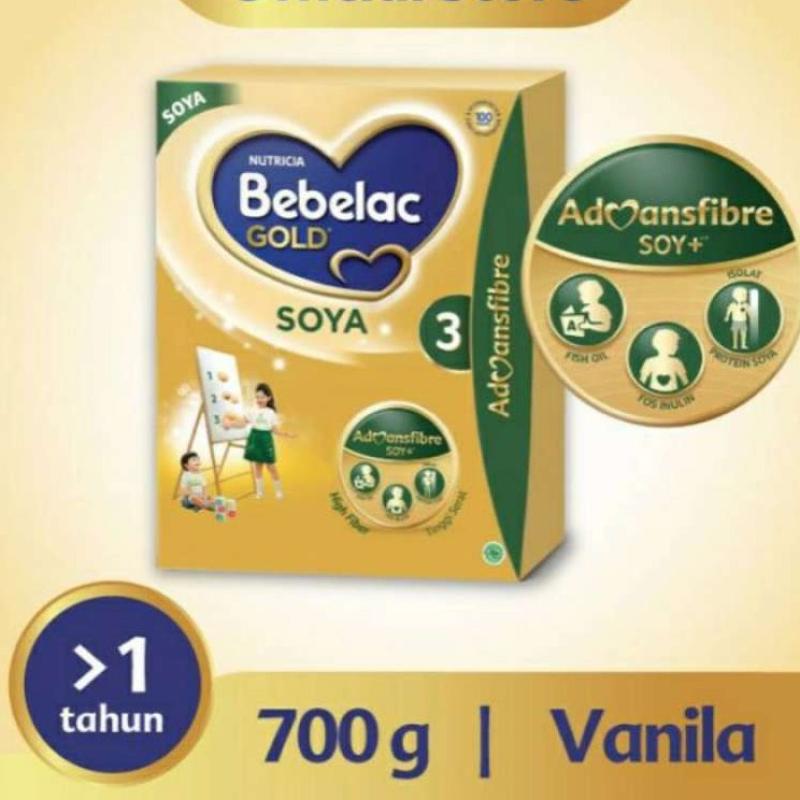 Jual BEBELAC GOLD SOYA 3 SUSU ANAK 1-3 TAHUN VANILLA 700 GR di Seller ...