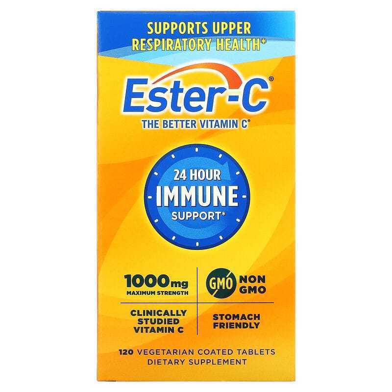 Jual Vitamin C Ester C D3 500 1000 Mg 60 90 100 120 180 250 Puritan's ...