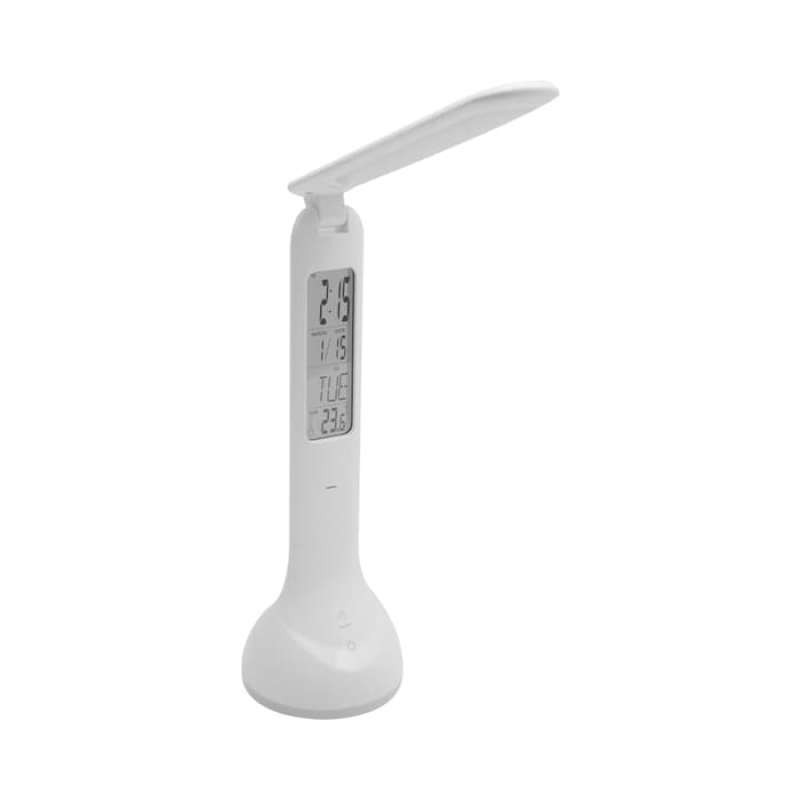 Jual Informa Stand Calendar Table Lamp Office LED Lampu Baca - Putih di ...