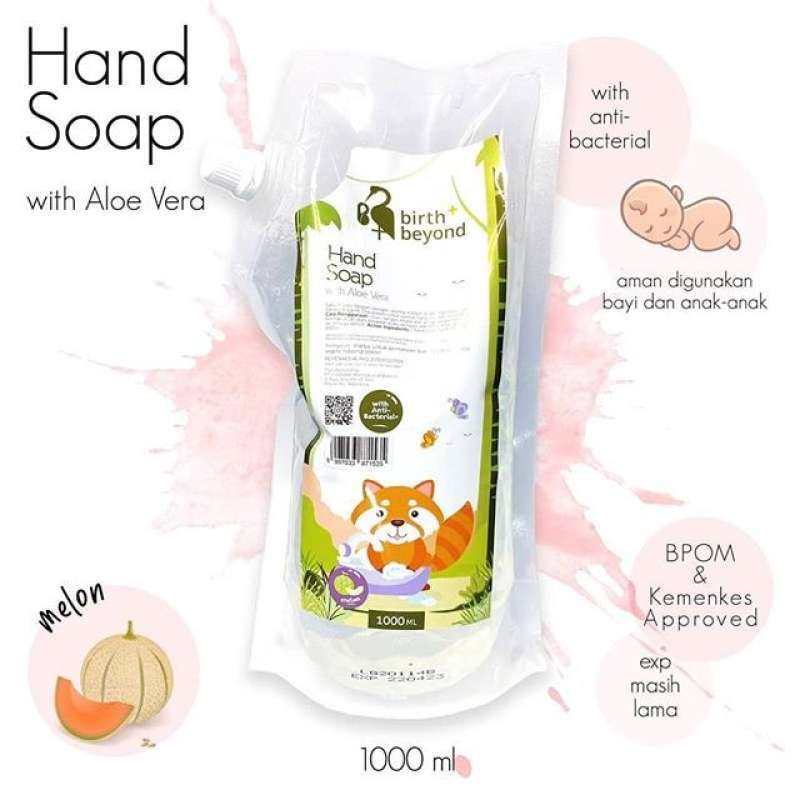 Jual Birth Beyond Hand Soap Melon 1000ml Di Seller Tbmo Wiyung - Tbmo ...