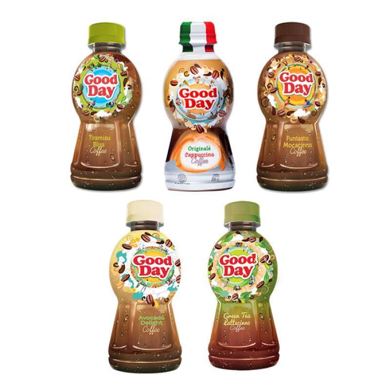 Jual Good Day Funtastic Mocacino Botol Minuman Kopi Instan ( 250 Ml ...
