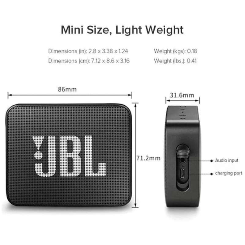 Jual Jbl Go 2 Portable Bluetooth Speaker - Black Di Seller Digitels ...