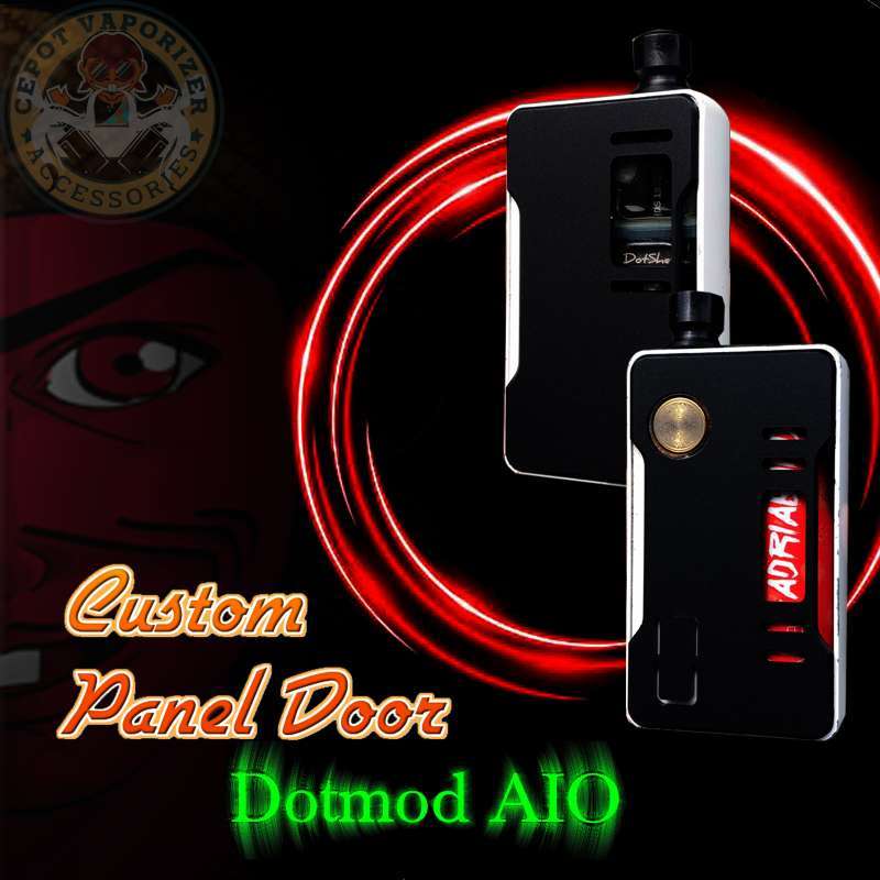 Jual Custom Panel Door Solid Black or Clear Edition for Dot Aio V1, Dot ...