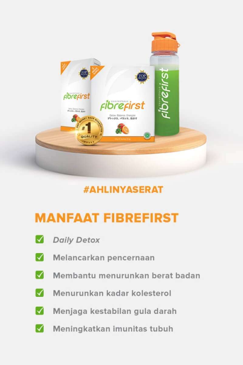 Jual Fibre First Isi 15 Sachet / Fibre First Original + Botol Shaker ...
