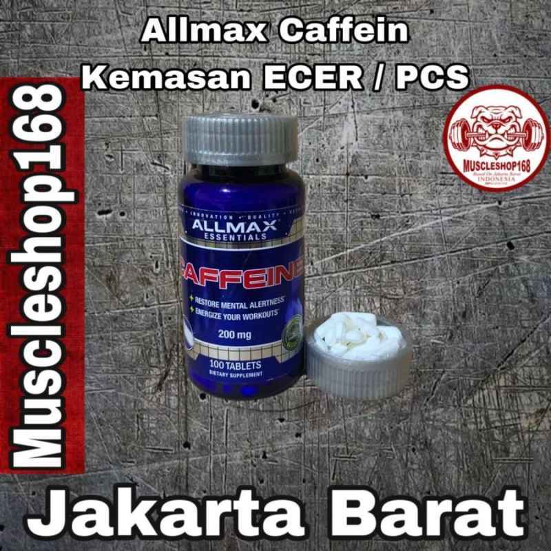 Jual Allmax Caffeine 200 mg 100 tablet di Seller Muscleshop168 - Kota ...