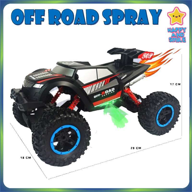 Jual Mainan Rc Asap Spray Smoke Rock Crawler Offroad Off Road Pasir ...