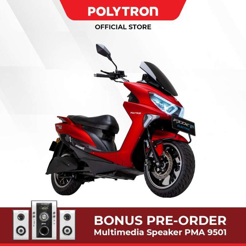 Jual Promo 12.12 Polytron Fox R Electric Sepeda Motor Listrik - Booking ...