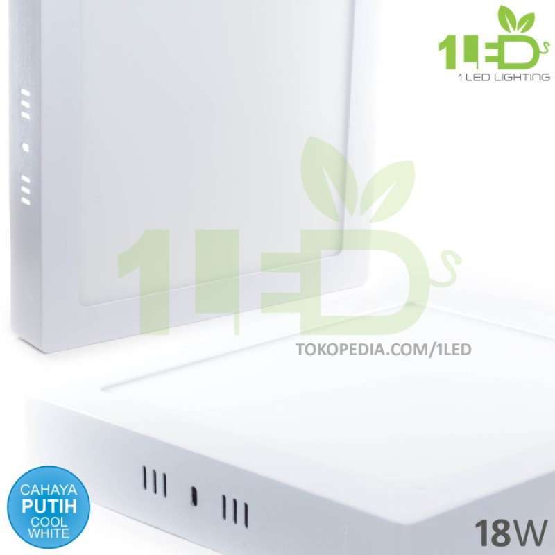 Jual Lampu Downlight Led Panel Outbow Kotak 18W Putih 18 W Watt 18Watt ...