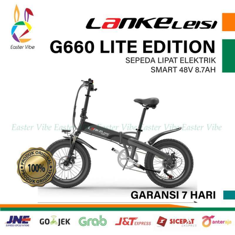 Jual Lankeleisi G660 Lite Edition Sepeda Elektrik Lipat Smart 48v 8.7ah ...