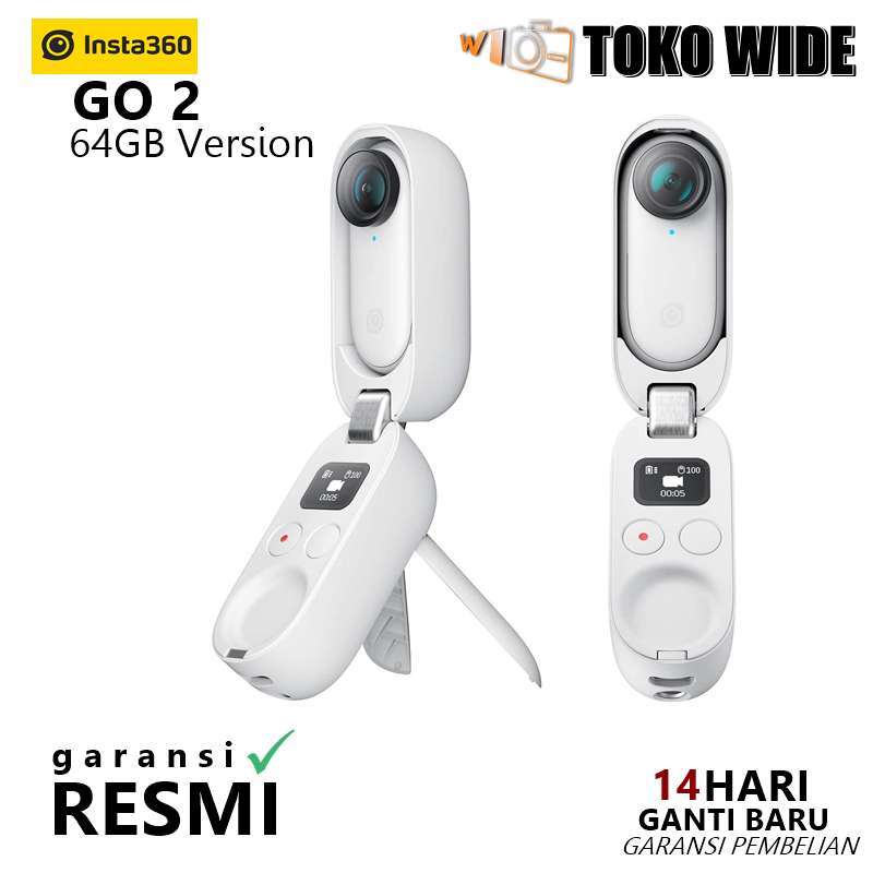 Promo [toko Wide] Insta360 Go 2 Action Camera 64gb Internal Version Garansi Resmi Diskon 7% Di ...