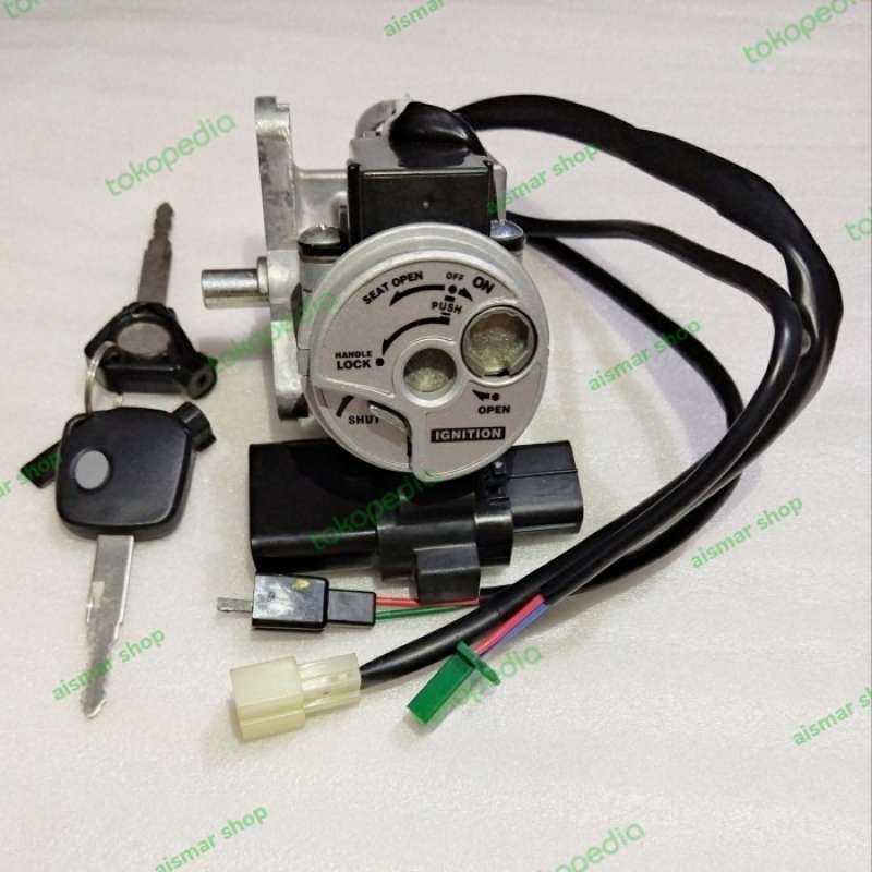 Jual Kunci Kontak Set Lengkap Modul Remote Yamaha Fino 125 Fi Original ...
