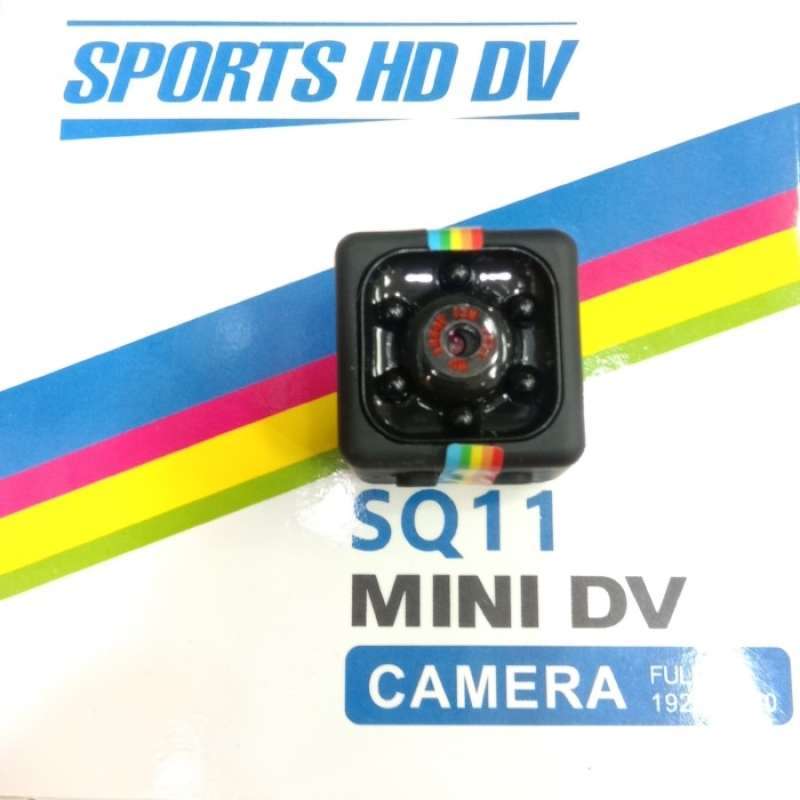 Jual Spy Camera Kamera Pengintai Mini DV SQ11 FUll Hd/Spycam mini DV ...
