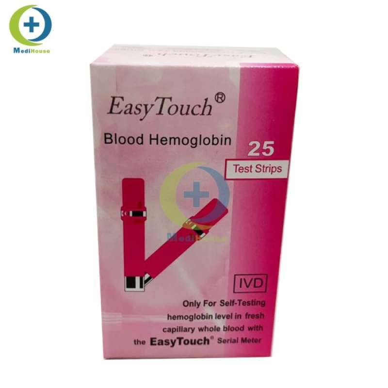 Promo Strip Easy Touch Hb Easytouch Ua Hemoglobin Diskon 17% di Seller ...