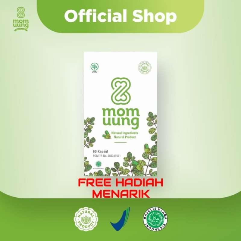 Promo Mom Uung Pelancar Pengental Asi Isi 30 Dan 60 Kapsul Diskon 33% ...