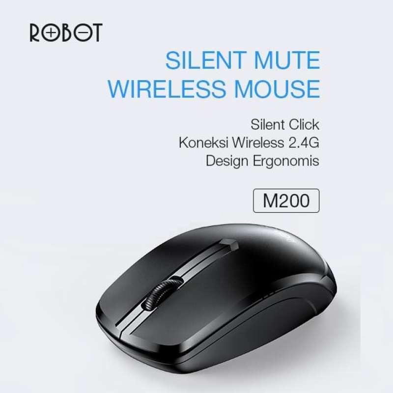 Jual Robot M200 Wireless Mouse Silent Key di Seller Inti Sukses ...