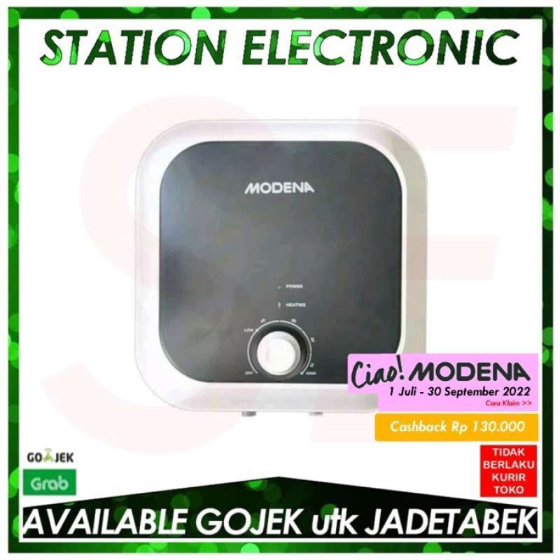 Promo Water Heater Modena ES15U / ES 15U atau ES 15 U Model Slim FREE ...