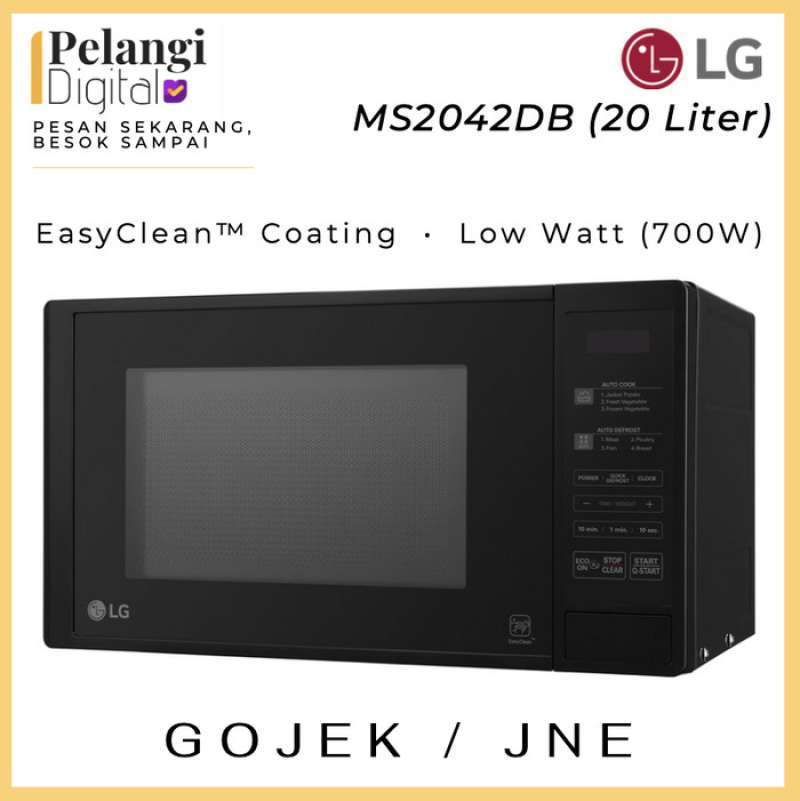 Jual Lg Ms2042db Microwave Oven 20 Liter - Low Watt Pemanas Makanan Di ...