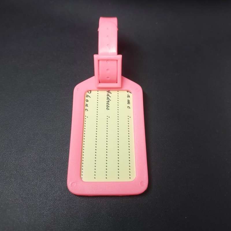 Promo BAG TAG LUGGAGE TAG NAME TAG GANTUNGAN UNTUK DI KOPER ATAU TAS ...