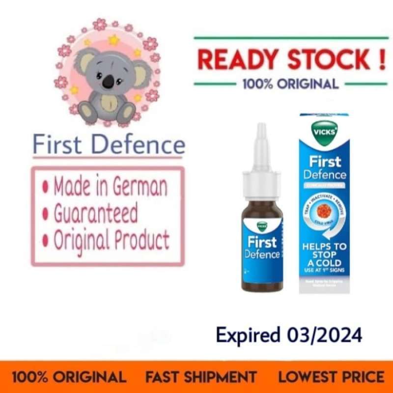 Promo Vicks First Defence Nasal Spray Membunuh Flu Virus Effective ...