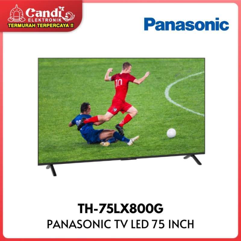 Promo PANASONIC 4K Android LED TV 75 Inch TH-75LX800G Diskon 19% di ...