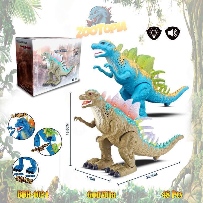 Jual Bro1024 Biru Godzilla Godzila Gozilla Gozila Monster Hewan ...