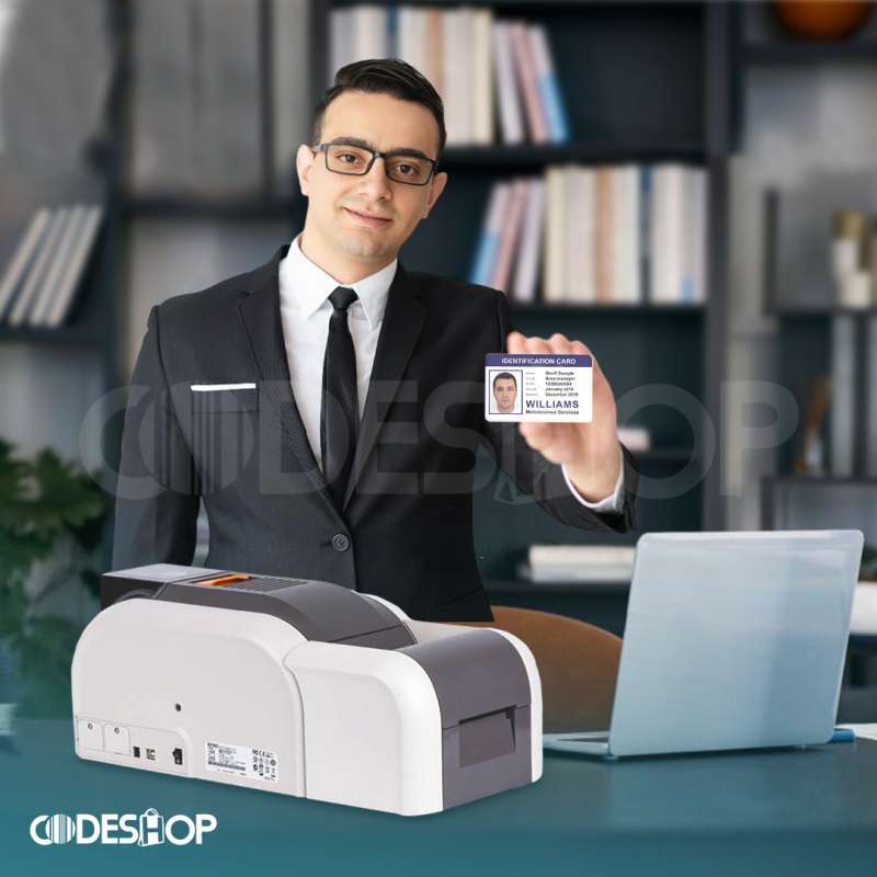 Jual Id Card Printer Hiti Cs-200e Kartu Pvc - Dual Side Usb-300dpi Di ...