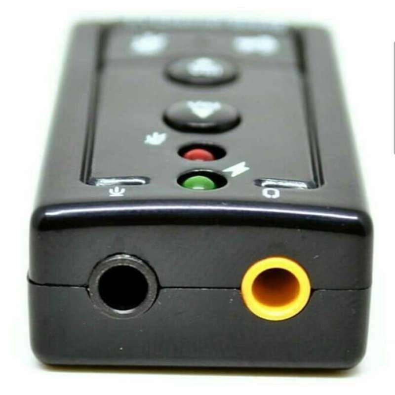 Jual USB Sound Card Adapter 7.1 Channel External Adapter Portable MIC di Seller silvia cell ...