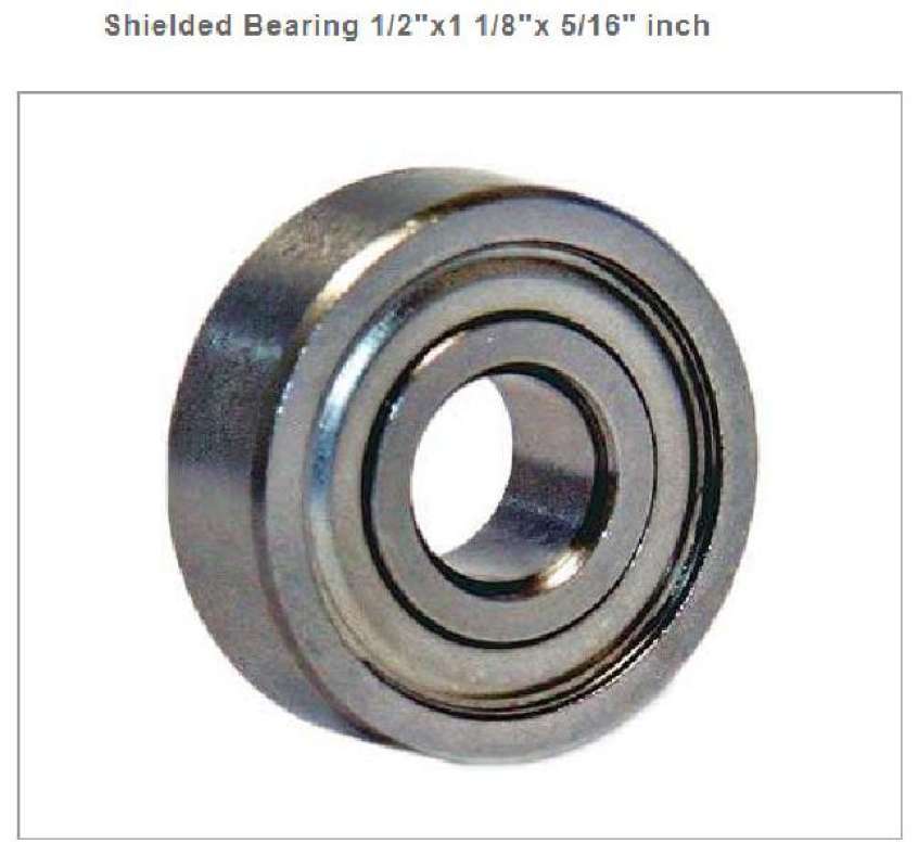 Jual Deep Groove Ball Bearing Inch Dimension 1/2 x 9/8 x 5/16 di Seller ...