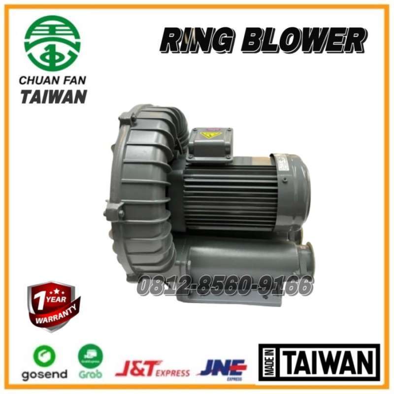 Jual RING BLOWER 7.5KW 10Hp 380V TAIWAN RING BLOWER CHUAN FAN RB-110 ...