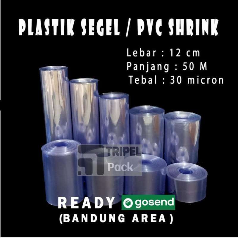 Jual Plastik Segel / PVC Shrink Roll 12 cm x 50 Meter - Segel Botol di ...