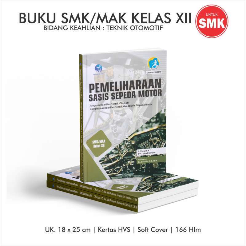 Jual Buku Smk Mak Kelas Xii Bidang Teknik Otomotif Pemeliharaan Listrik Mesin Sasis Dan ...
