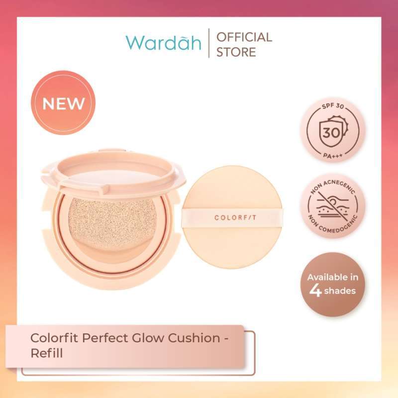 Jual Wardah Refill Colorfit Perfect Glow Cushion SPF 33 di Seller Aneka ...