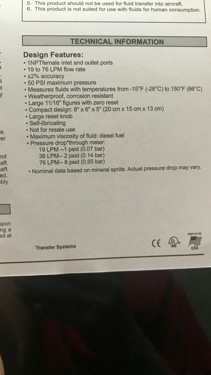 Jual Flo-rite/flow Meter/meteran Solar Series 888l Di Seller Umar Store ...