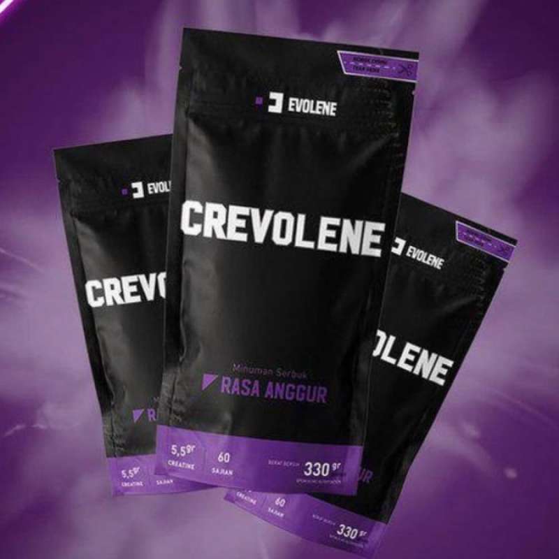 Jual Crevolene Creatine Monohydrate 60 Servings 330 gram Evolene ...