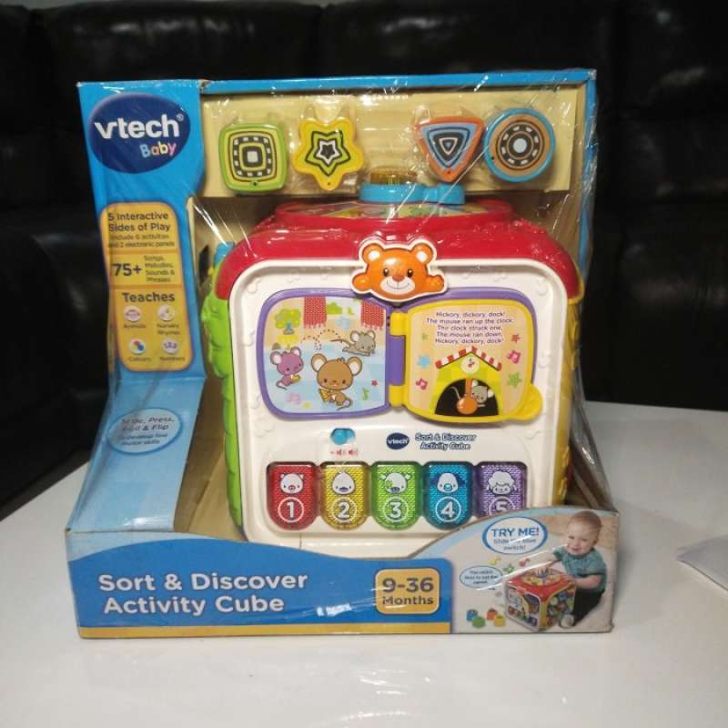 Promo vtech baby sort & discover activity cube Diskon 23% di Seller ...