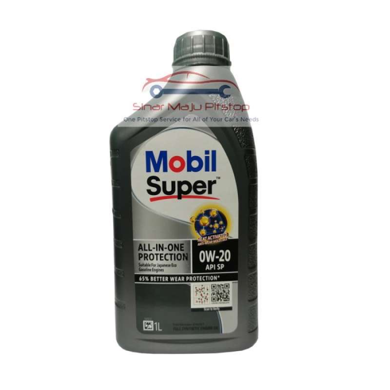 Promo MOBIL SUPER 0W-20 API SP Original 1 Liter - Pelumas Oli Mobil ...