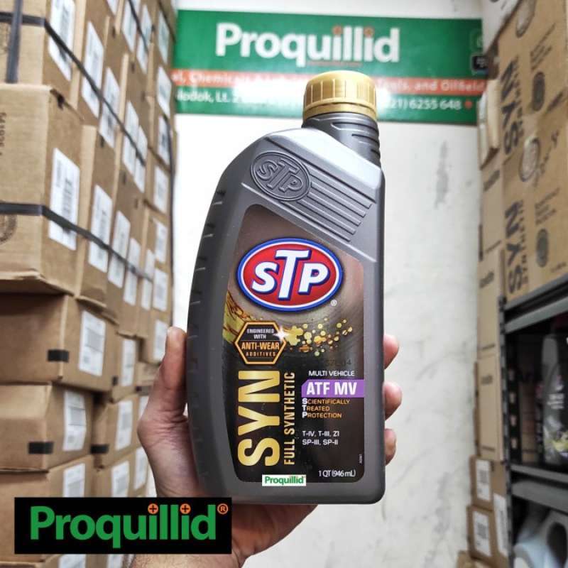 Jual Stp Full Synthetic Atf Mv Multi Vehicle Oli Transmisi Mobil Matic ...