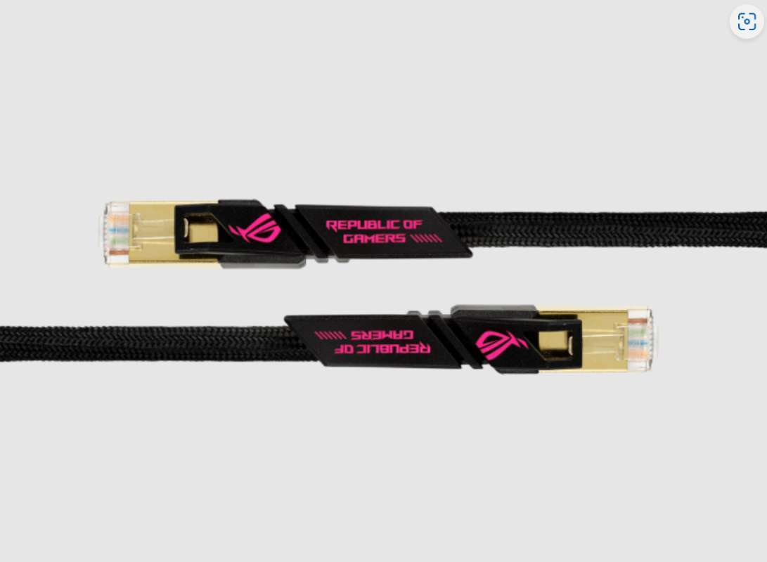 Jual Kabel Ethernet Asus Rog Cable Gaming Router Zoom Cat 7 Original Di ...