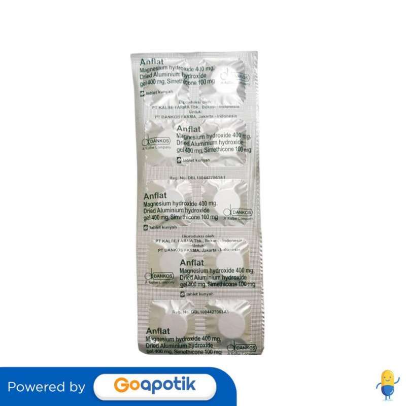 Jual ANFLAT STRIP 10 TABLET di Seller Apotek Mandiri Dempo Persada ...